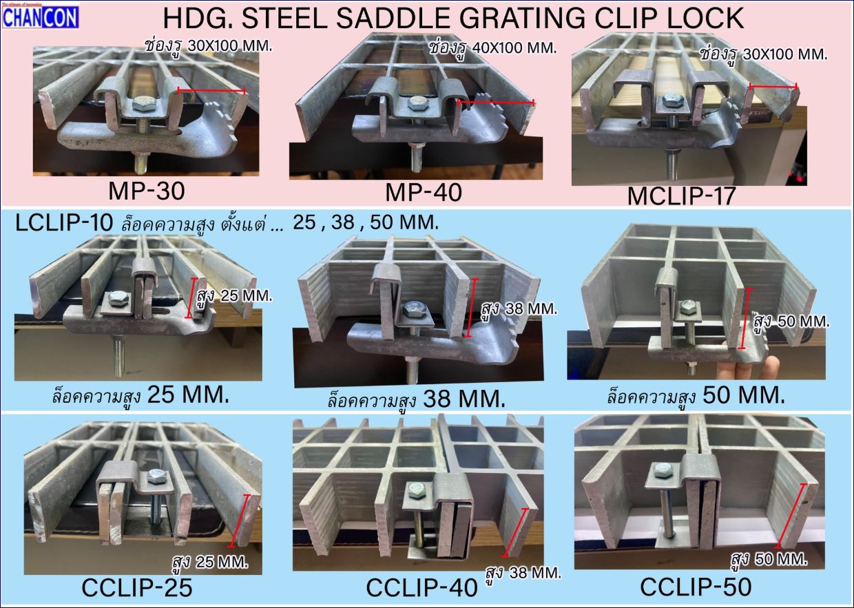 ฝาตะแกรงเหล็กปิดรางระบายน้ําสำเร็จรูป Galvanized Steel Grating