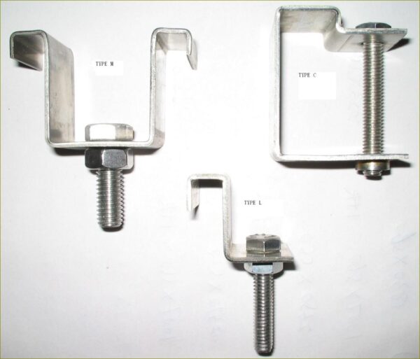 HCG Steel Saddle Clip Lock คลิปล็อค ที่ล็อคตะแกรง